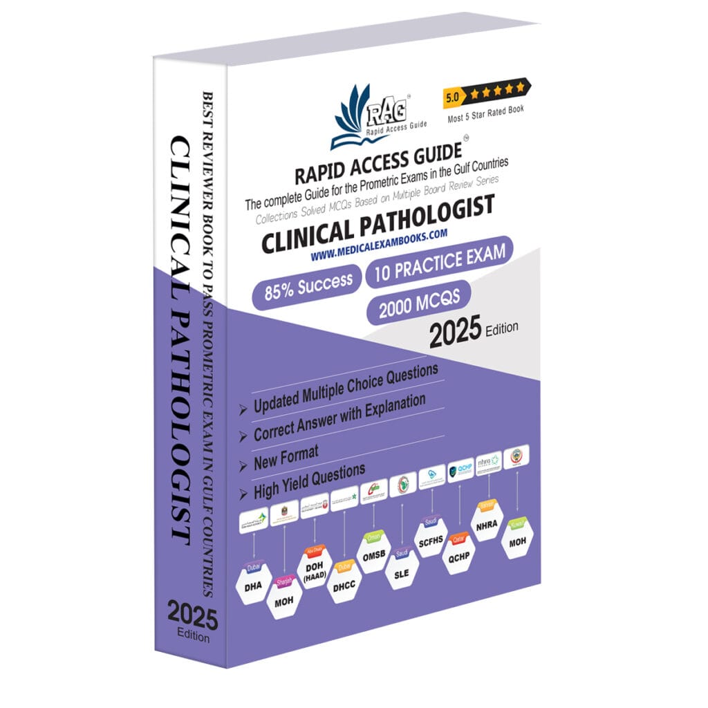 Clinical Pathology Prometric Exam Book 2025 | Updated MCQs