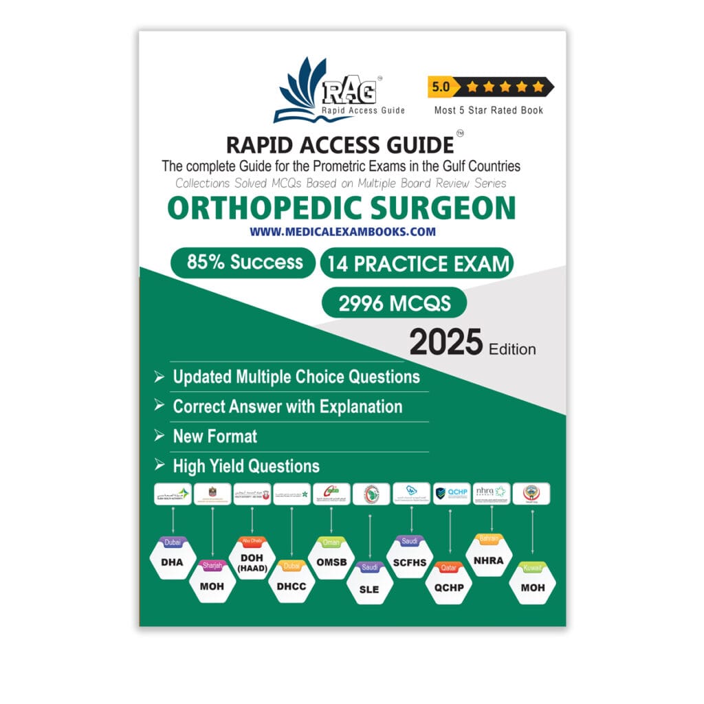 SLE Orthopedic Surgeons Prometric Exam MCQs