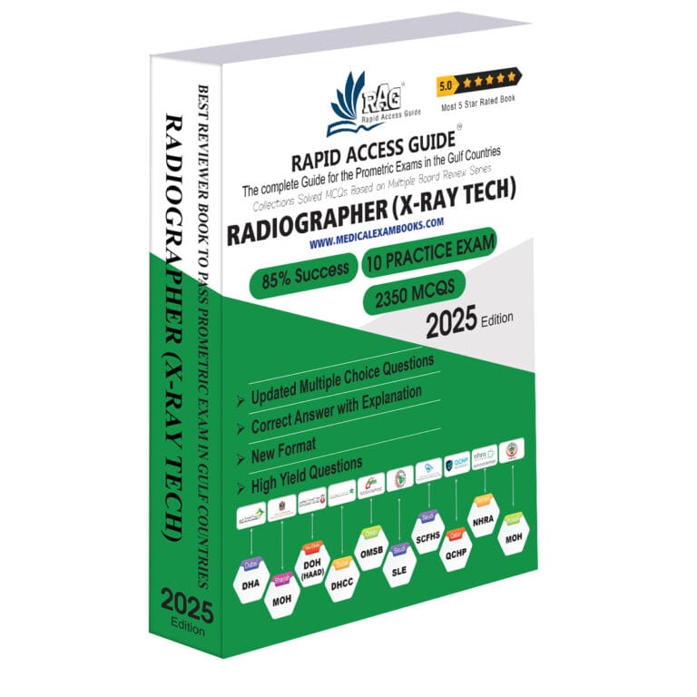 Radiographer X-Ray Technician Prometric Exam Book | Updated